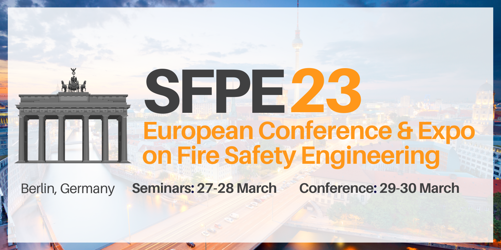 SFPE23 European Conference and Expo | SFPE